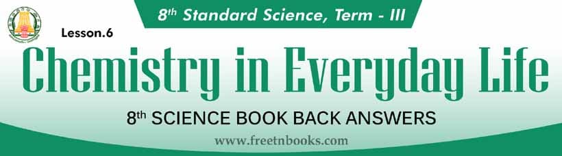8th Standard Science Guide in English | Chemistry in Everyday Life