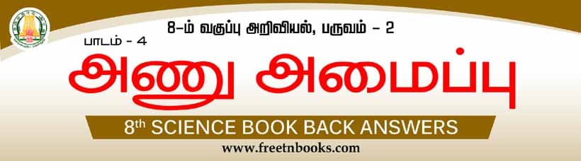 8th Standard Science Guide in Tamil | அணு அமைப்பு