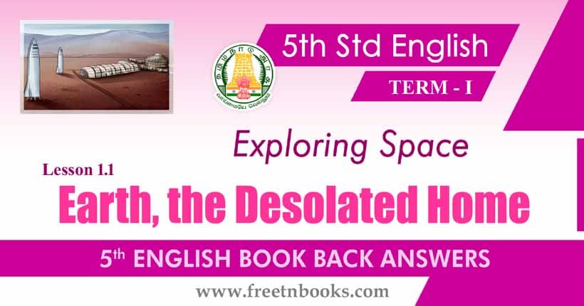 5th Std English Solution Exploring Space Earth The Desolated Home 5th-std-english-solution-exploring-space-earth-the-desolated-home