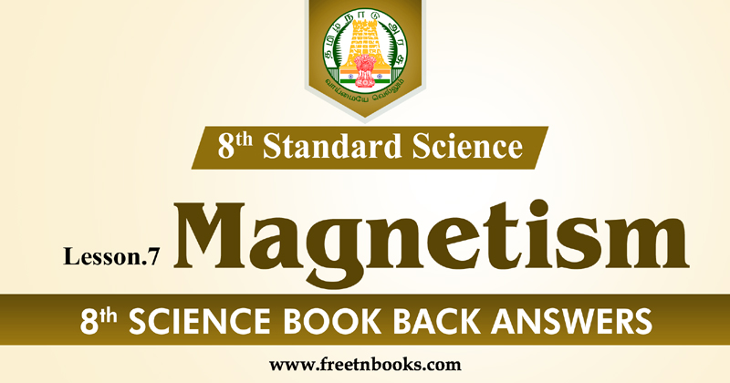 8th Standard Science Guide in English | Magnetism